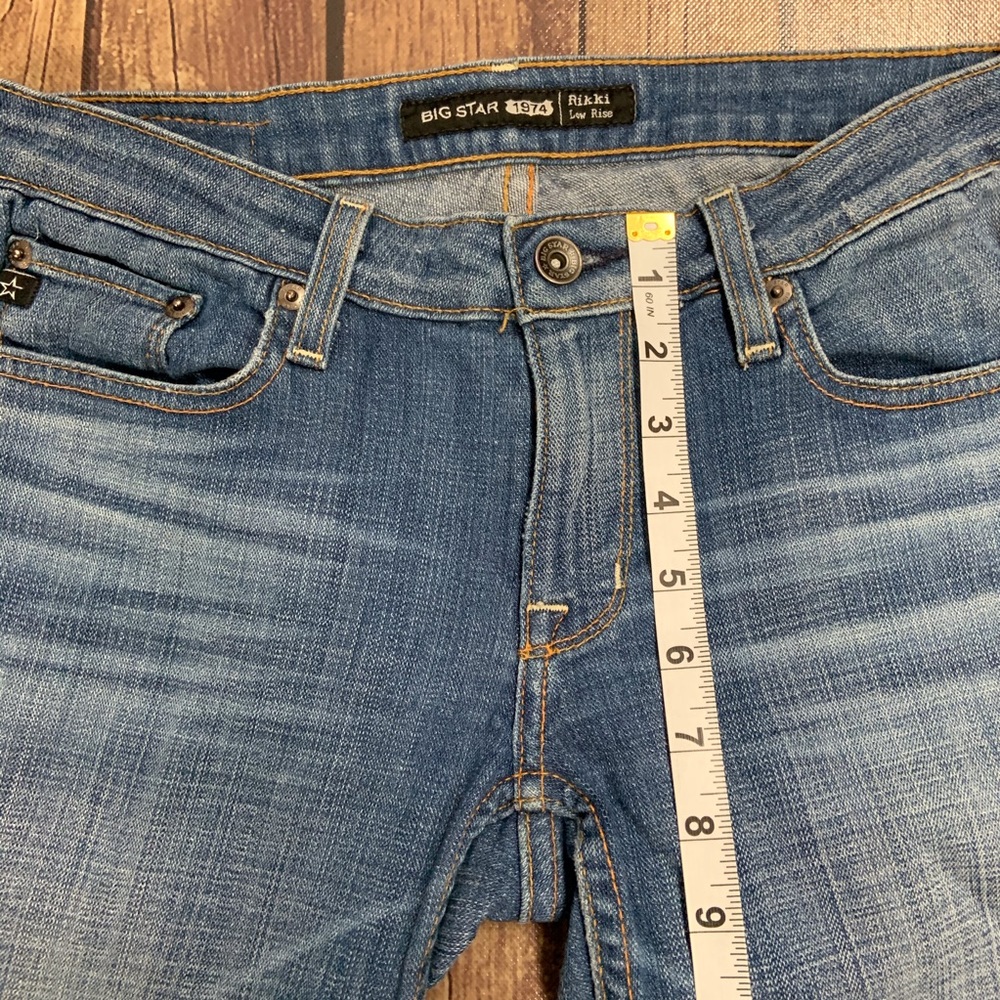 Big Star Rikki Low Rise Cut Off Jeans - Gem